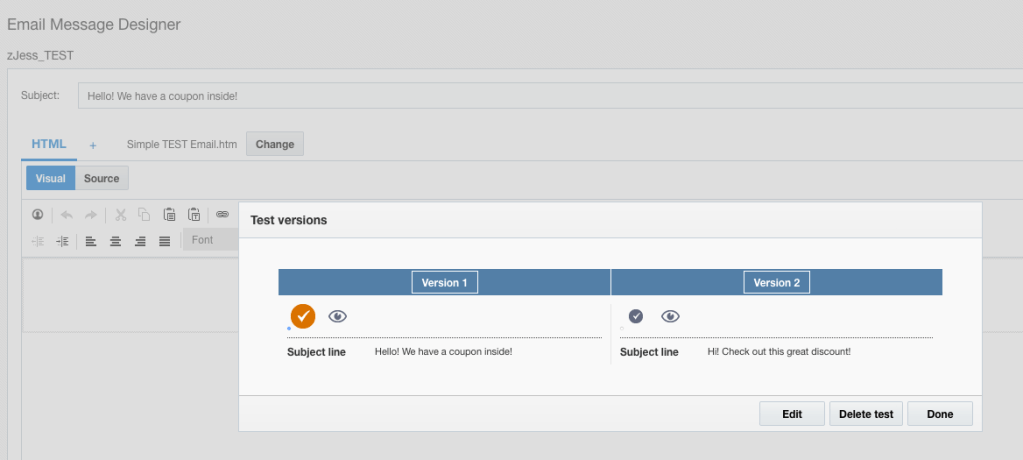 Responsys Program Designer - Relationship One