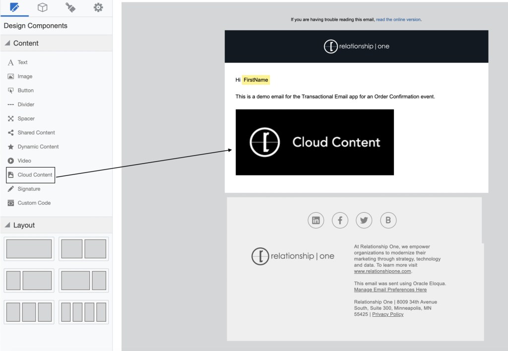 Generate Automated Real-time Transactional Emails from Eloqua ...